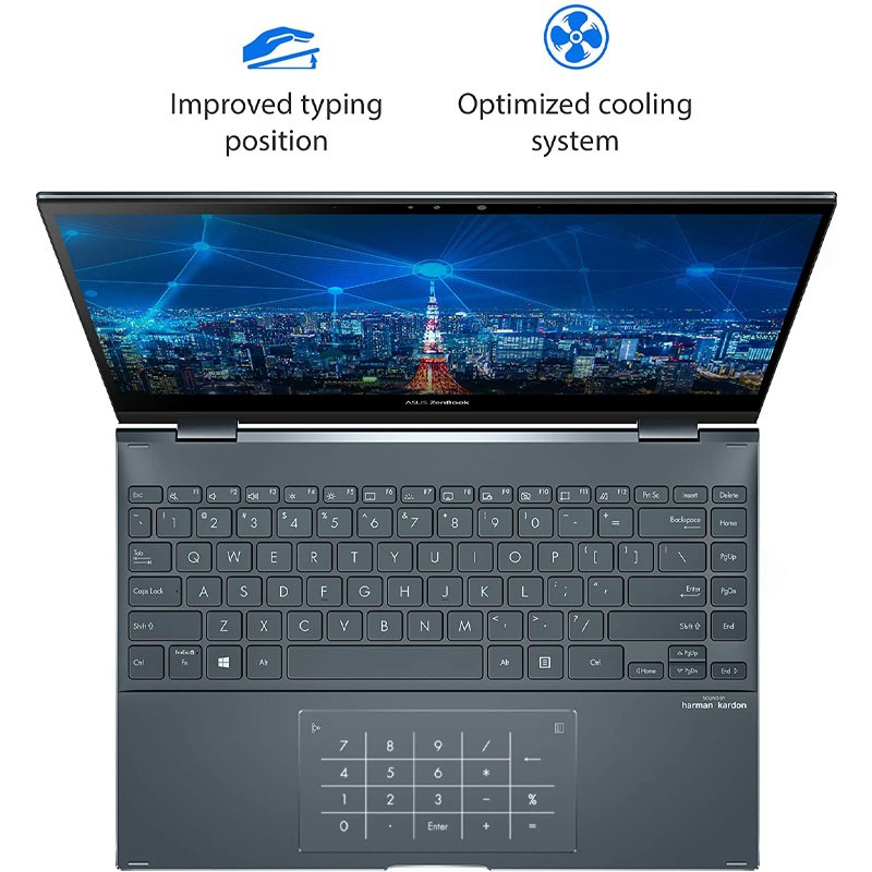 Jual Asus ZenBook Flip 13 UX363EA EVO i5-1135G7 8GB 512GB OLED | Shopee ...