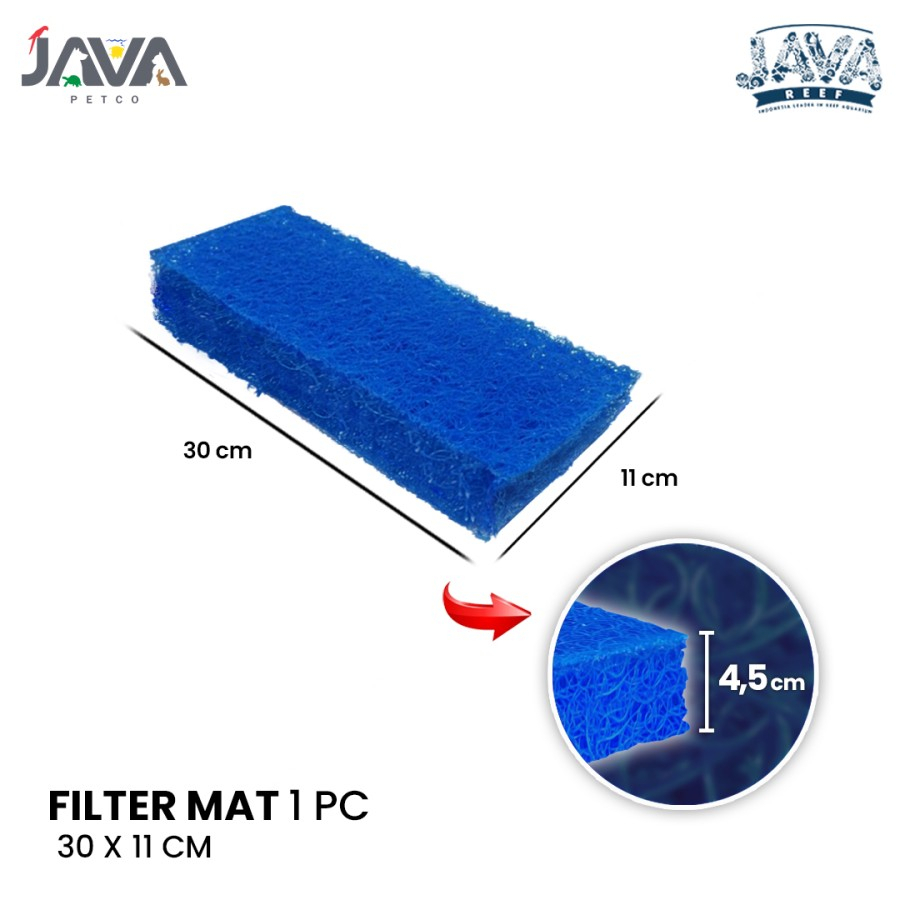 Jual JAVA Filter Hi-Density Media Filter/Biru/japmat Kolam Matt | Shopee Indonesia