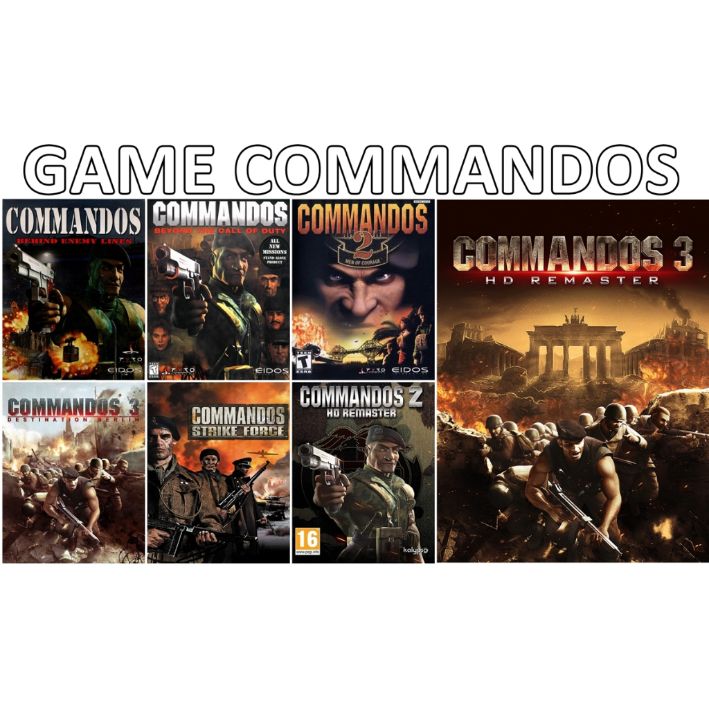 Jual Commandos 1 2 3 4 5 & 6 HD REMASTER Game untuk Komputer PC Laptop ...