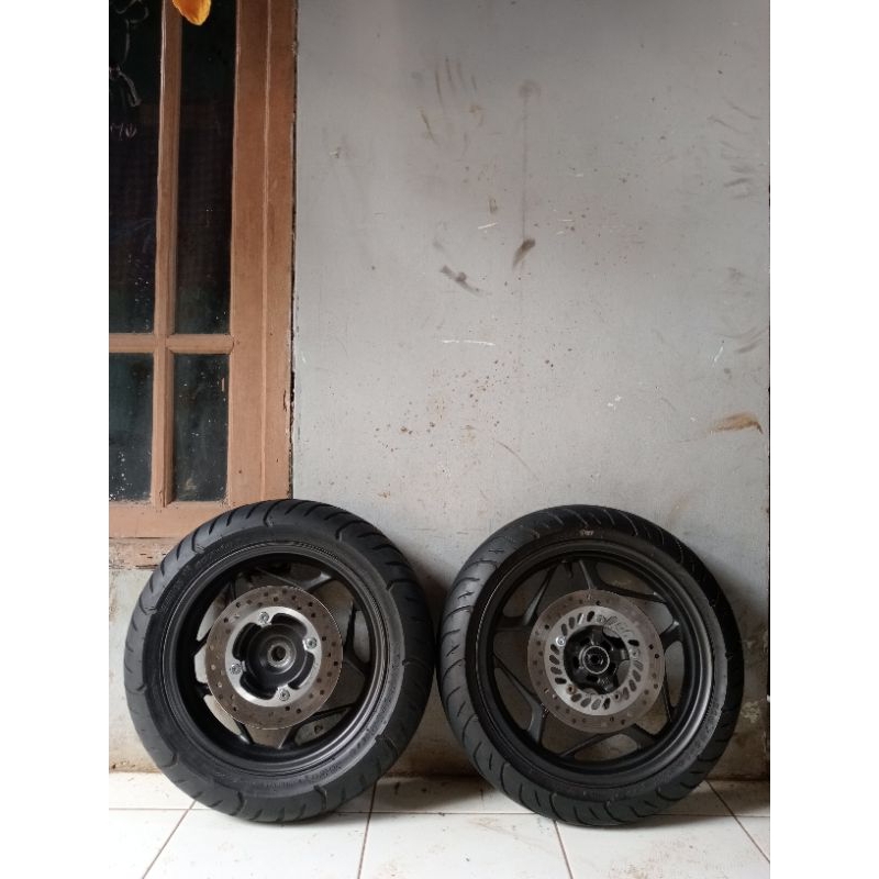 Jual velg ori pcx 160 pnp pcx 150 bubut+boshing siap pakai | Shopee ...