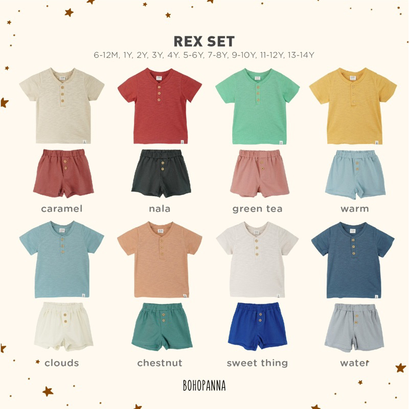 Jual BOHOPANNA - REX SET II (baju anak) | Shopee Indonesia