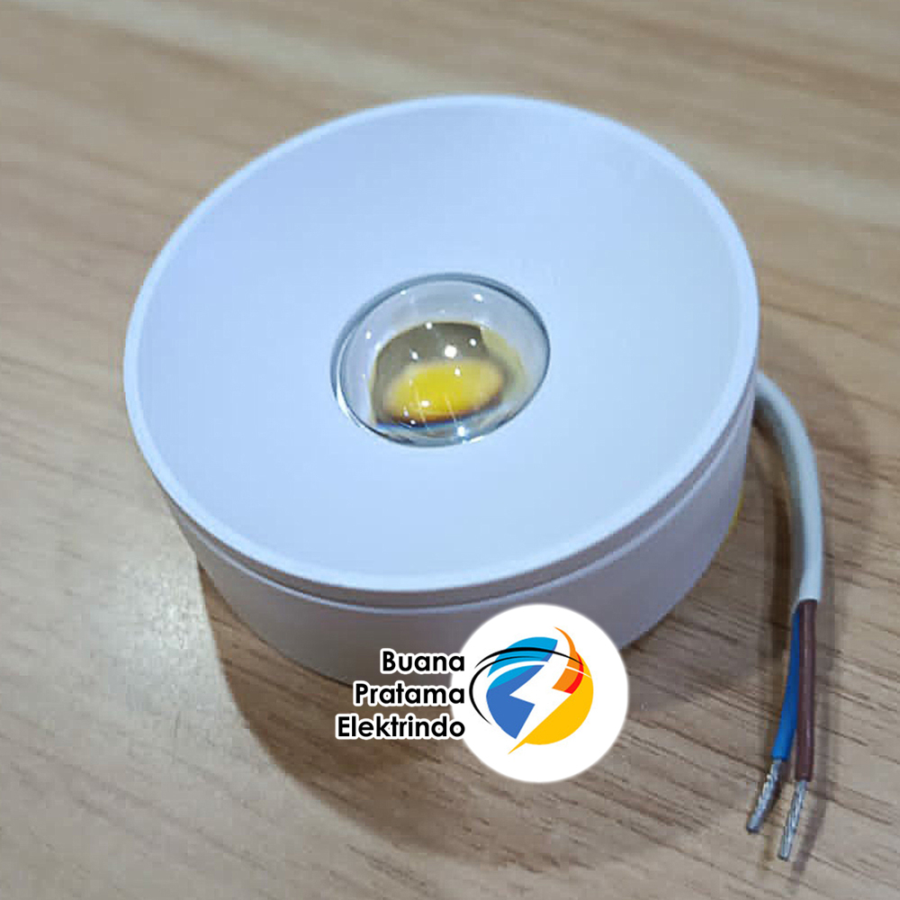 Jual Lampu Cabinet FANTAS LED Kabinet Hias 3w Bulat Besi Spot Light 3 ...