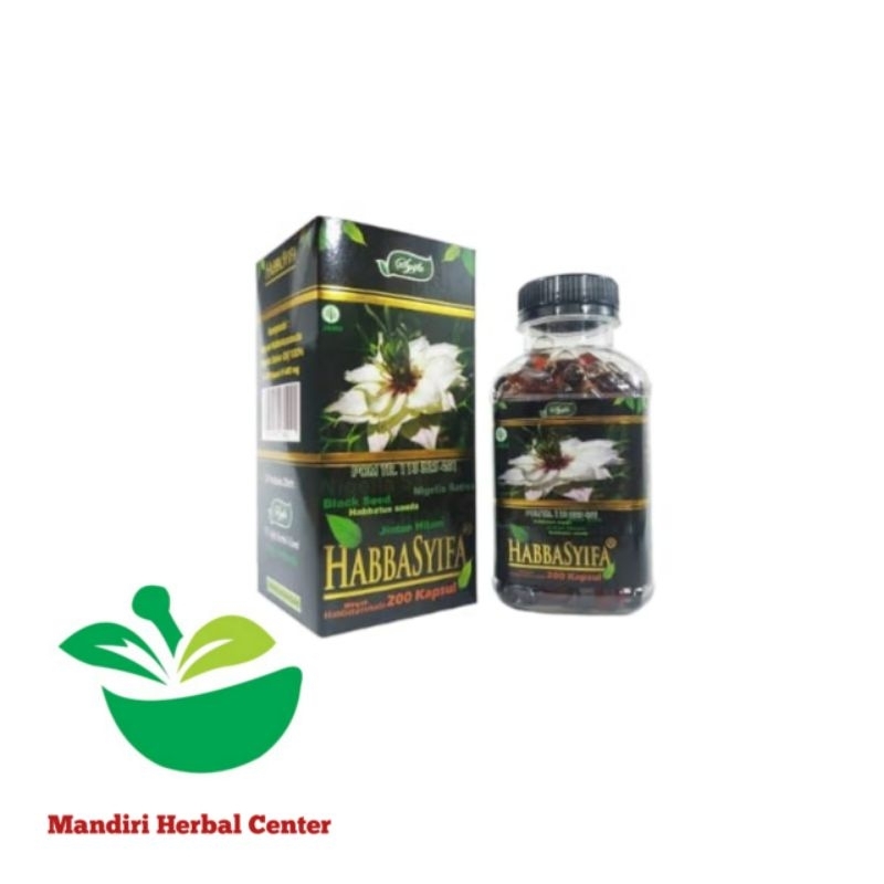 Jual Habbatusauda Jinten Hitam Habbasyifa Minyak 200 Kapsul ORIGINAL ...