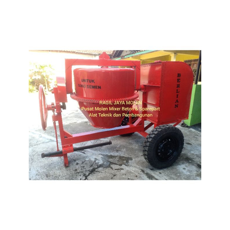 Jual molen cor beton semen / mesin molen cor beton semen / mixer molen cor beton semen / mesin ...