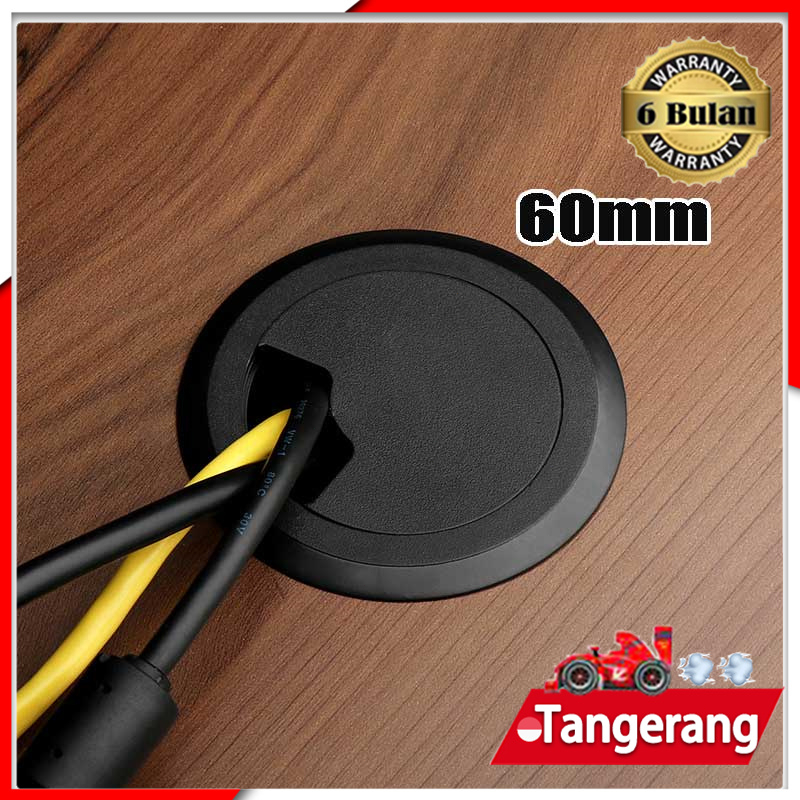 Jual 3Pcs/set 60mm Tutup Lubang Kabel / Lobang Kabel Meja / Grommet ...