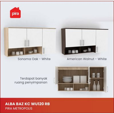 Jual Kitchen set 3 pintu atas kcwu 120 Kargo | Shopee Indonesia