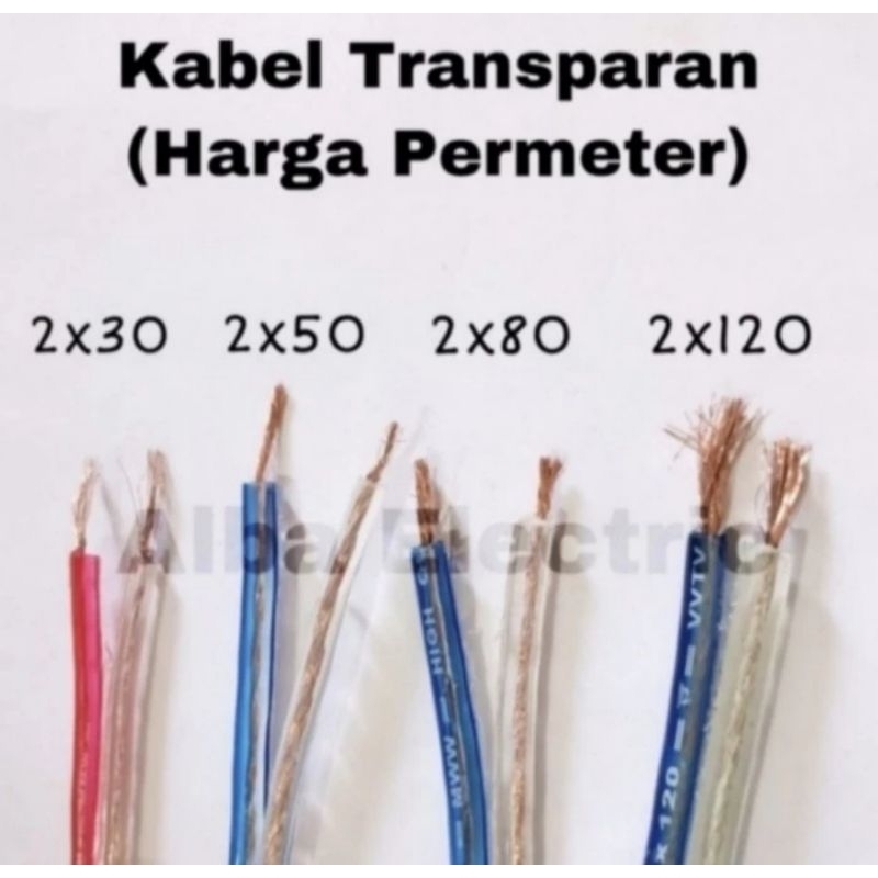 Jual Kabel Audio Monster Transparan 2x30 Harga Eceran per Meter ...