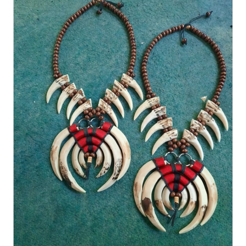 Jual KALUNG TARING BABI KHAS DAYAK ETNIK | Shopee Indonesia