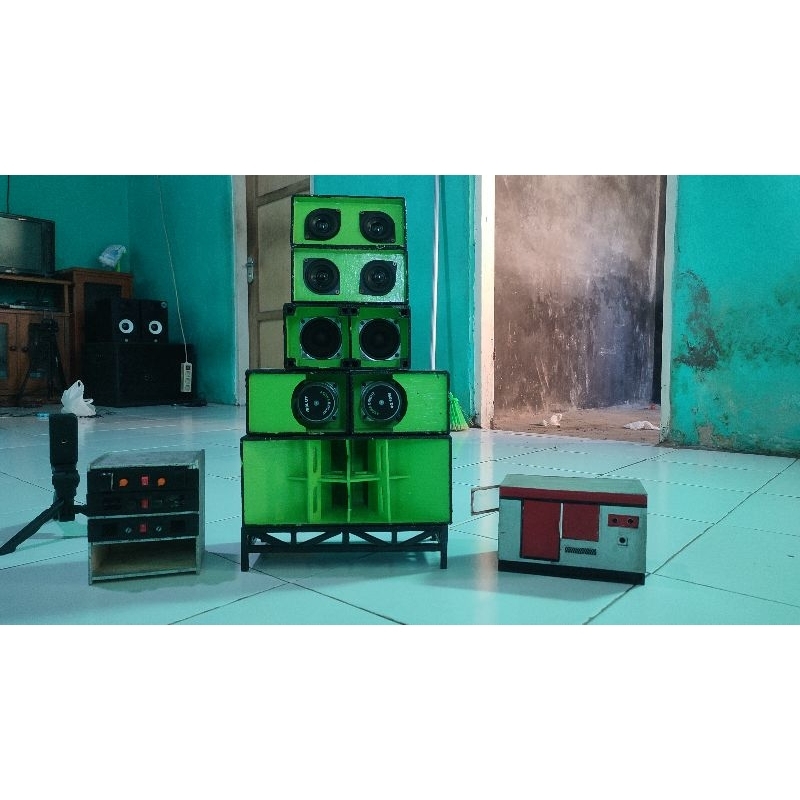 Jual Paket Miniatur Sound System miniatur lengkap | Shopee Indonesia