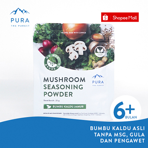 Jual PURA SEASONING KALDU JAMUR ASLI KALDU MPASI NON MSG TANPA GULA ...