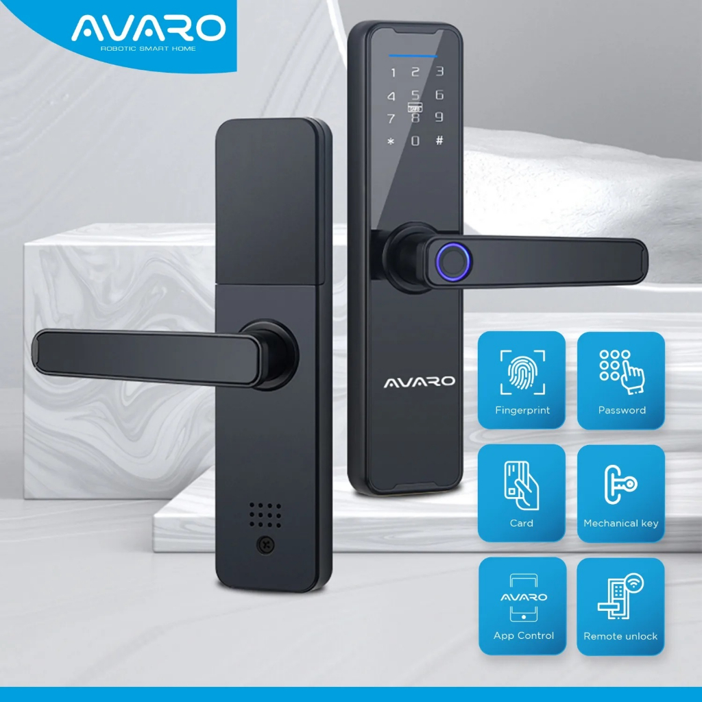 Jual AVARO SL01 Smart Door Lock Kunci Pintu Digital | Shopee Indonesia