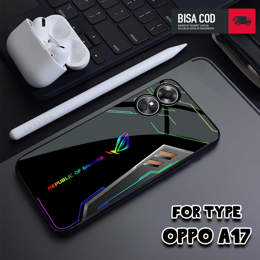 Jual Case OPPO A17 - MOTIF [ROG GAMERS] - Casing OPPO A17 - Hardcase ...