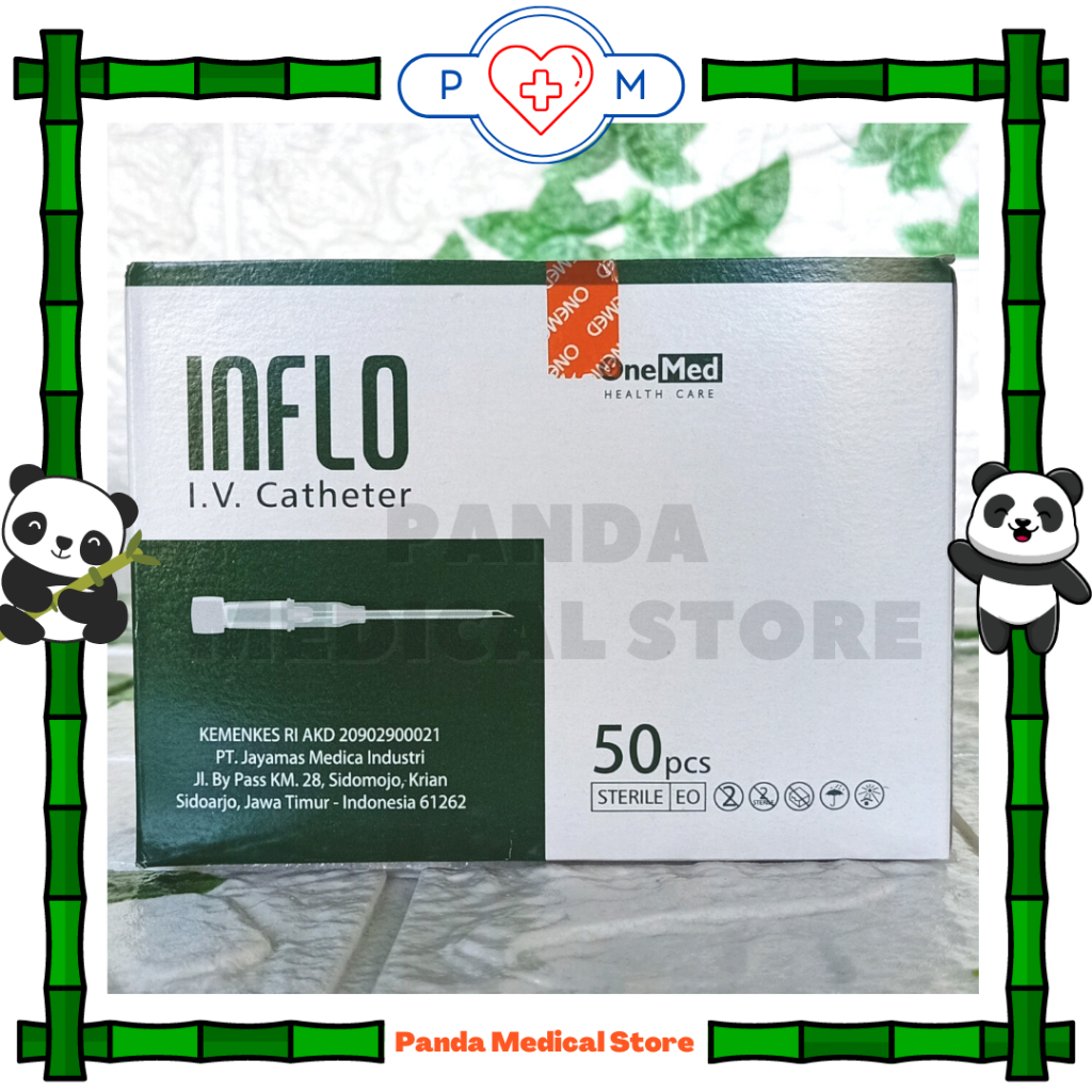 Jual Inflo Biasa / Inflo Standard / I.V. Catheter isi 50 Pcs OneMed ... Jual Inflo Biasa / Inflo Standard / I.V. Catheter isi 50 Pcs OneMed ...