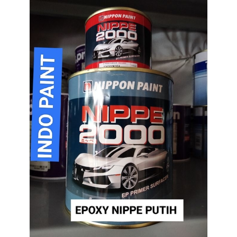 Jual CAT DUCO EPOXY NIPPE PUTIH 2000+HARDENER ISI 1 KG | Shopee Indonesia