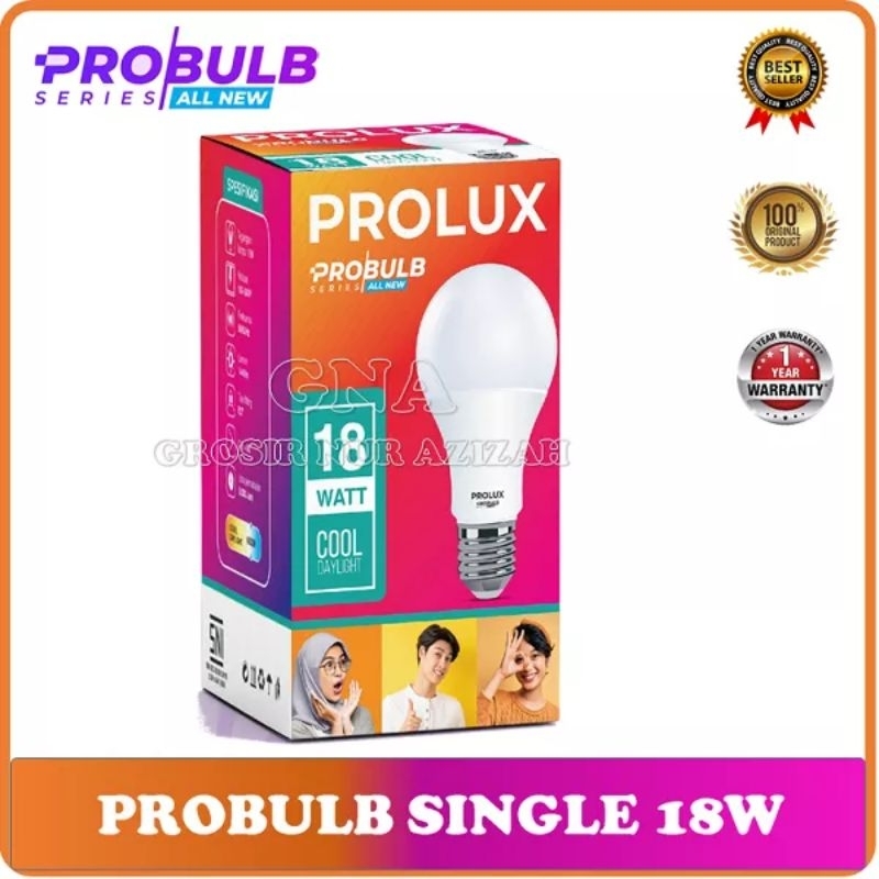 Jual PROBULB LAMPU LED NEW SERIES 18 WATT BOHLAM 18W LAMPU LED PROLUX MURAH BERGARANSI | Shopee ...