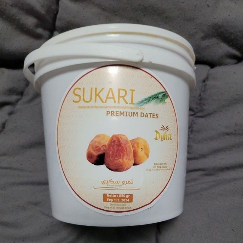 Jual KURMA KORMA SUKARI SUKHARI EMBER 850G PENGEMASAN 1KG BERAT ...