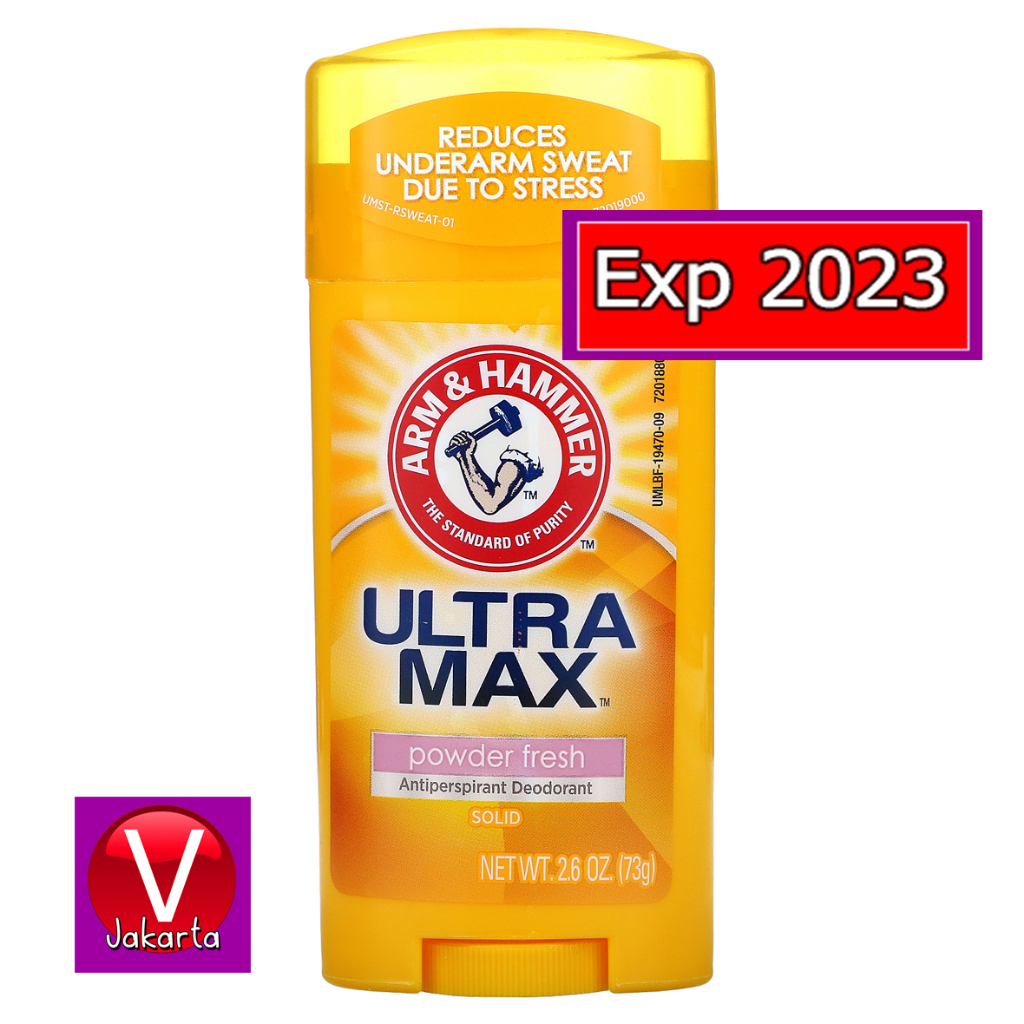 Jual Arm & Hammer UltraMax Deodorant Powder Fresh 73 gr Ultra Max ...