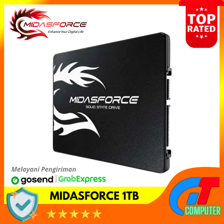 Jual SSD Midasforce 1TB resmi original (Garansi 3 Tahun) | Shopee Indonesia