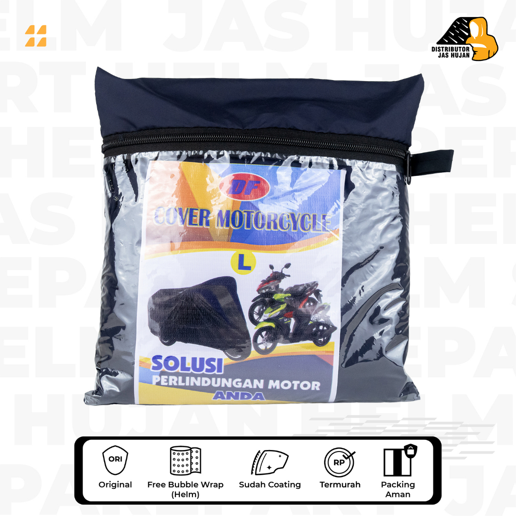 Jual Cover Motor Bahan Parasit Tebal dan Halus Anti Panas dan Hujan ...