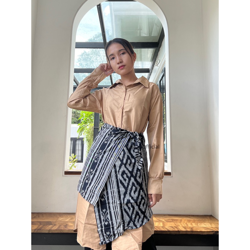 Jual Obi belt tenun Troso batik / ikat pinggang tribal / Obi belt ...