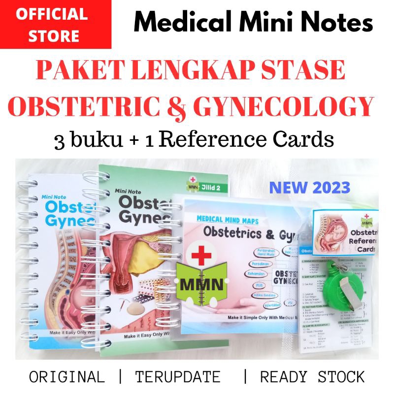 Jual Update Edition 2023 !! Medical Mini Notes - Paket Obsgyn (Obstetri ...