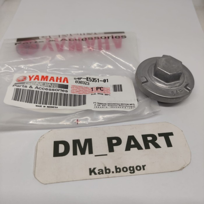 Jual tutup baut filter saringan oli bagian bawah mio j gt soul gt fino ...