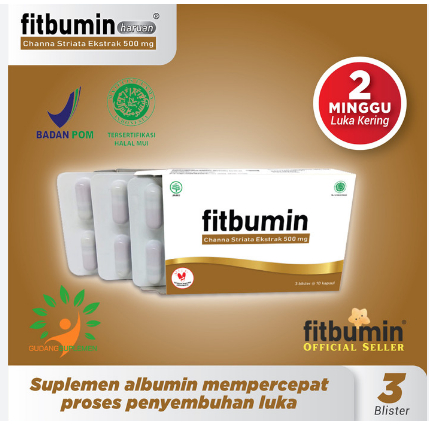 Jual FITBUMIN HARUAN 500 MG @30"S | Shopee Indonesia