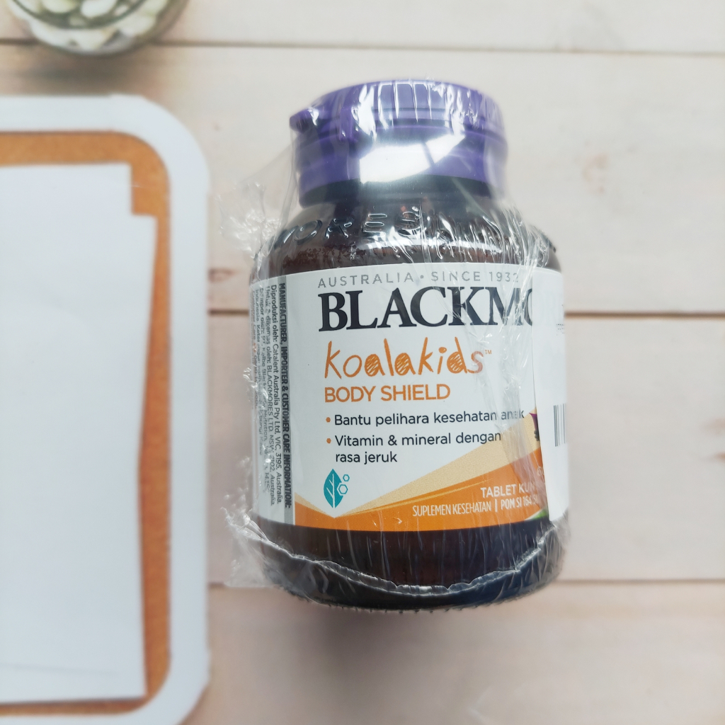 Jual BLACKMORES KOALA KIDS BODY SHIELD 60 tablet - Multivitamin ...