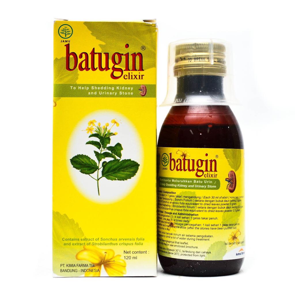 Jual Batugin Elixir 120 ML dan 300 ML ( Sirup Untuk Kencing Batu ...