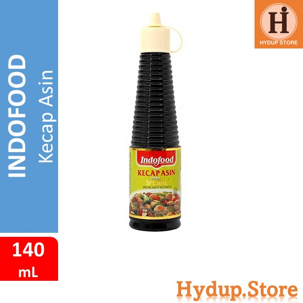Jual Kecap Asin Indofood Kemasan Botol 140 mL | Shopee Indonesia