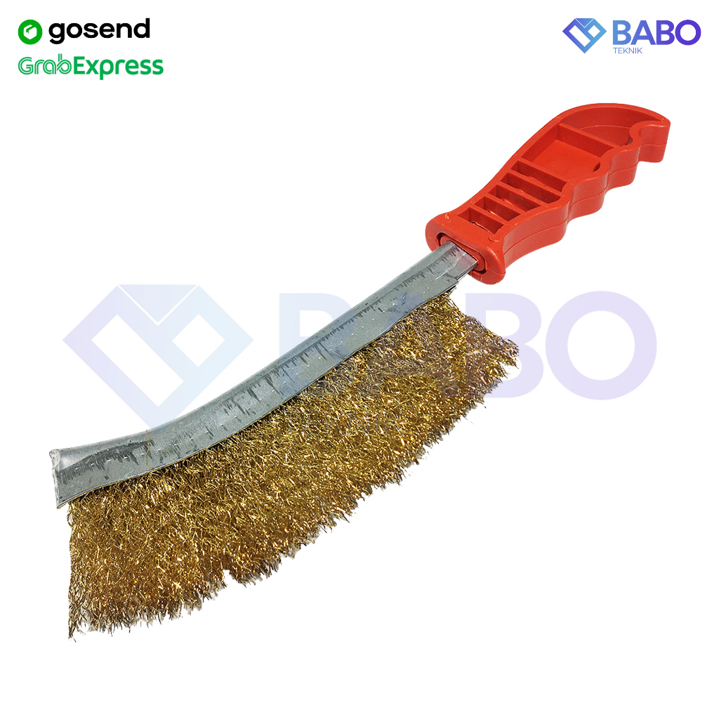Jual Sikat Kawat Kuningan Model Gagang Sikat Baja Kuningan Bengkok ...