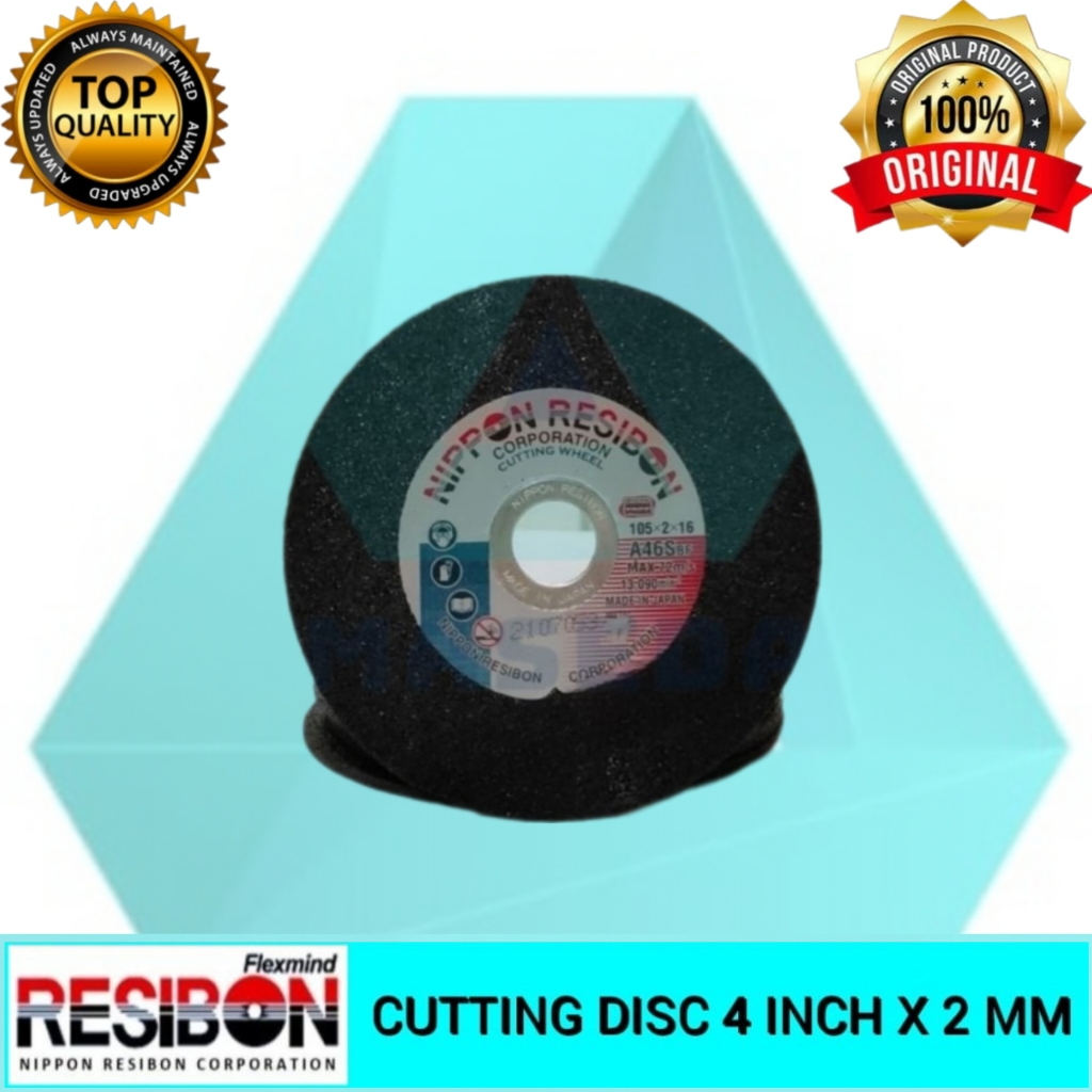 Jual Mata Gerinda Gurinda Potong Besi 4 inch Batu gerinda Resibon ...