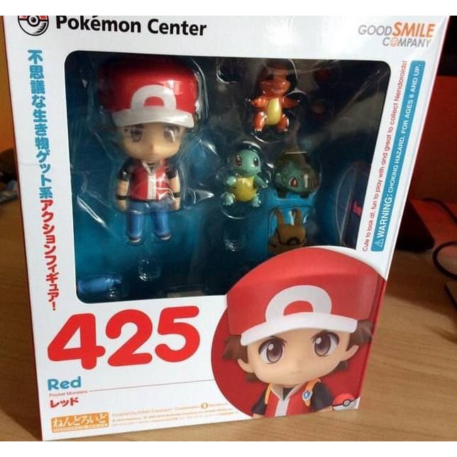 Jual Pokemon Figure Nendoroid Figure Pikachu Bulbasaur Charmander NEW ...