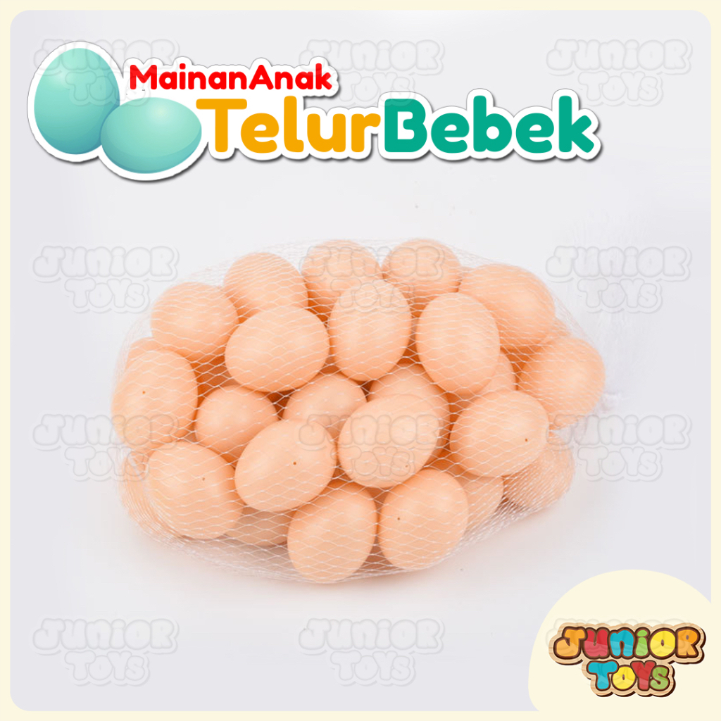Jual Mainan Telur Ayam Bebek Permainan Anak Teluran Imitasi Toys ...