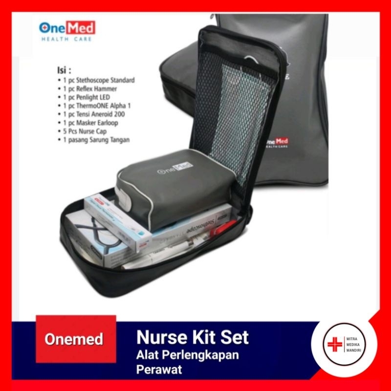 Jual Onemed Nurse Kit Set Paket Alat Perlengkapan Perawat | Shopee ...