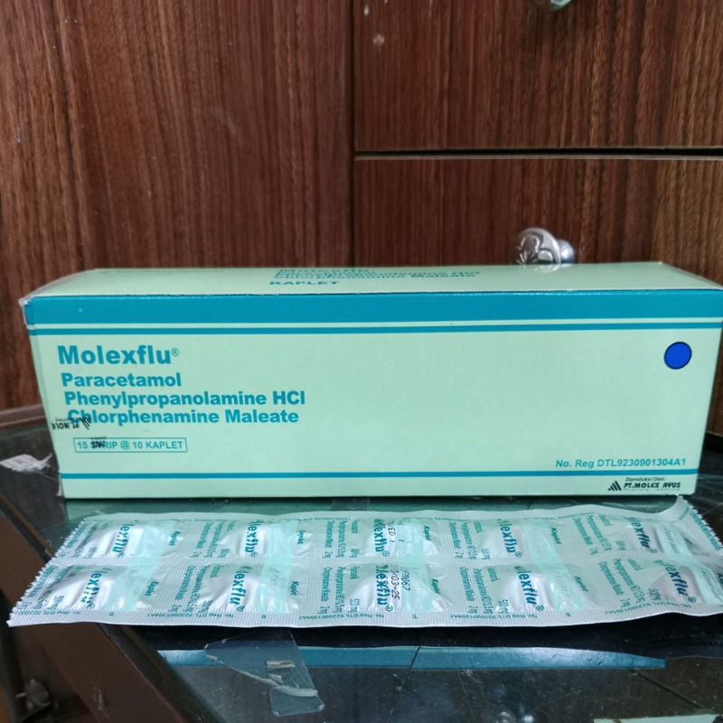 Jual Molexflu (1 strip@10 Kaplet) | Shopee Indonesia