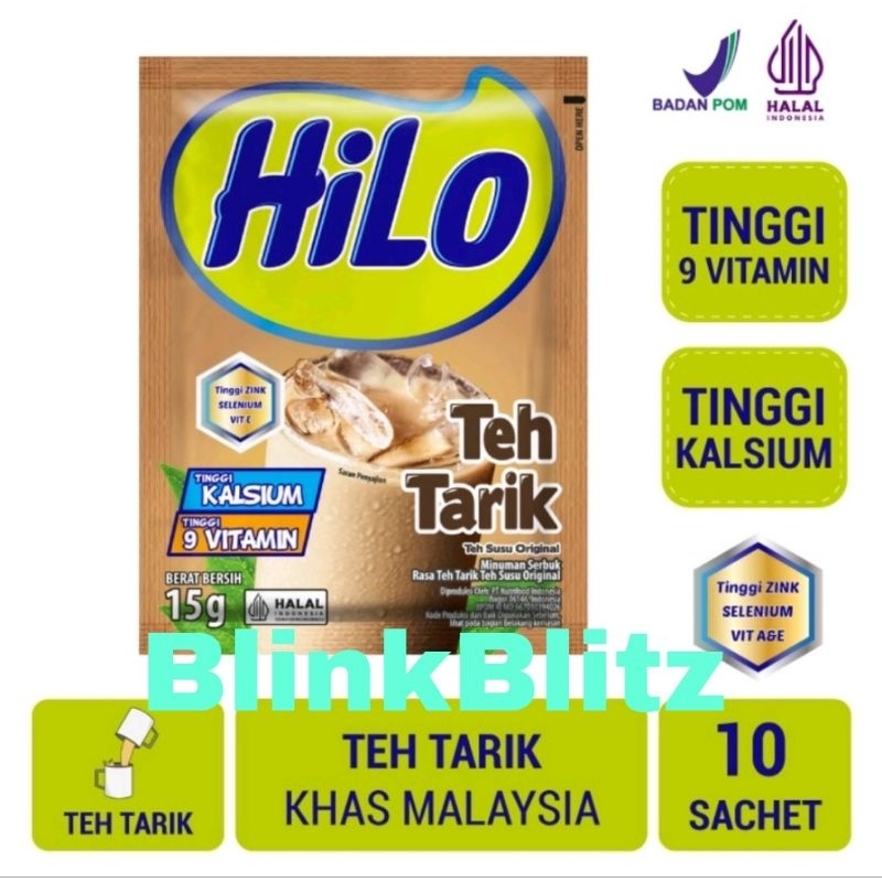 Jual SACHET HILO Minuman Kalsium All Varian Swiss Chocolate Es Pisang ...