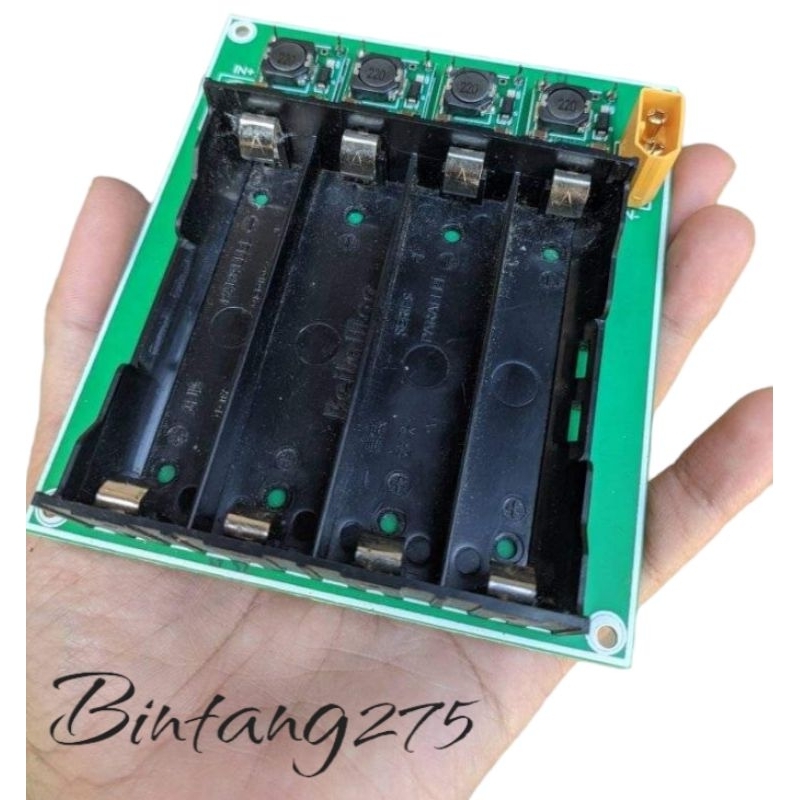 Jual Charger pcb 4 slot baterai battery 18650 tp4056 tp5100 | Shopee Indonesia