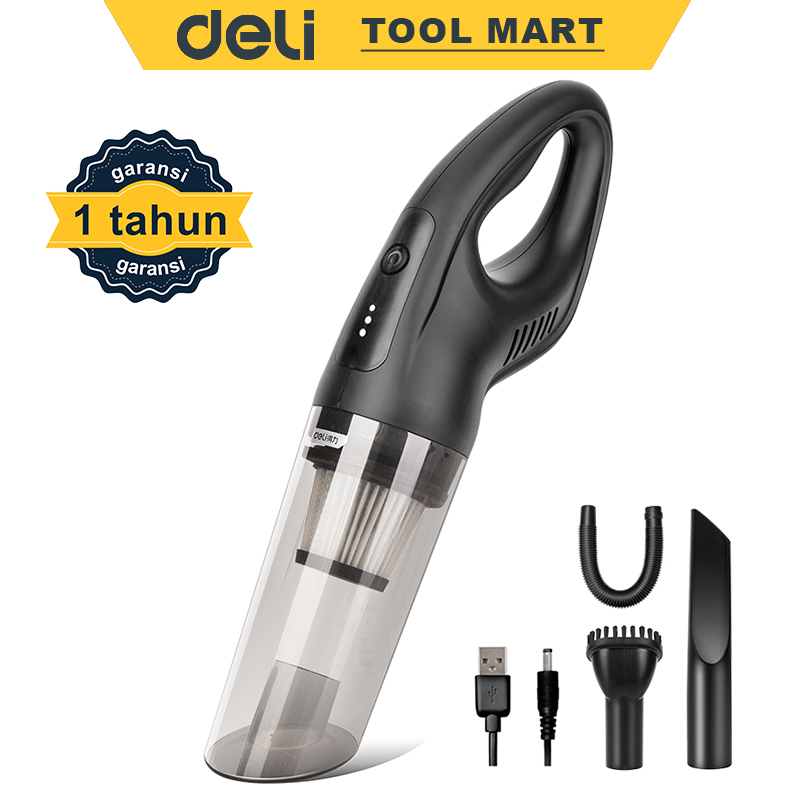 Jual Deli Vacum Cleaner Mobil 55W Vacum Cleaner Portable Vakum Mobil ...