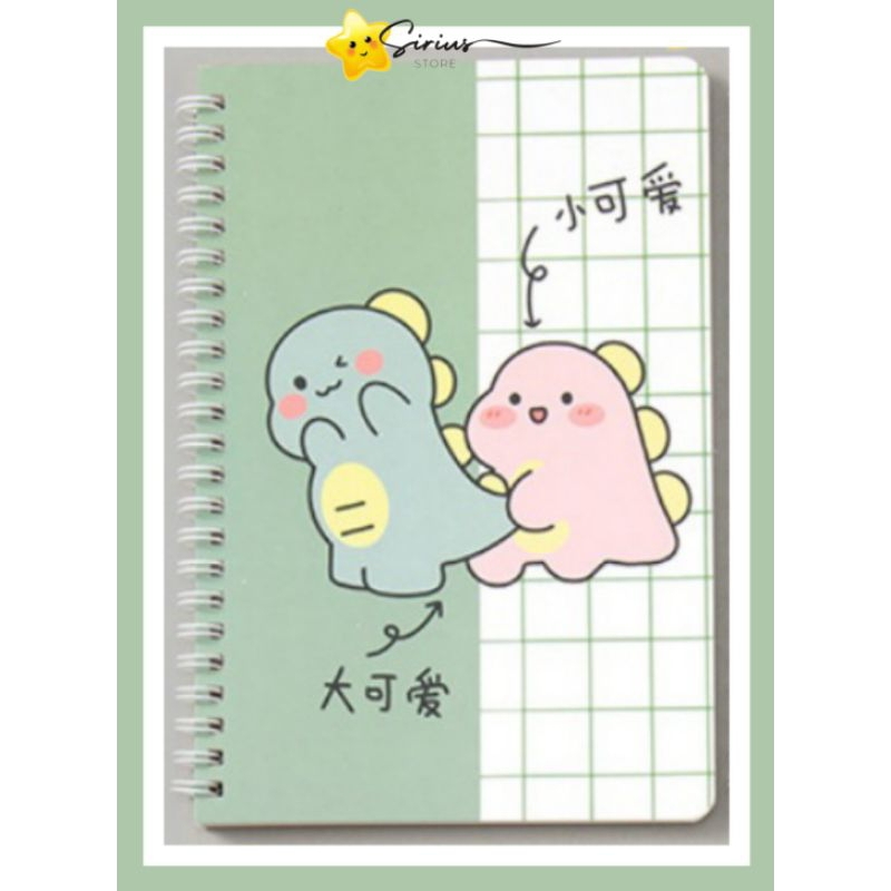 Jual 60 Lembar Buku Tulis A5 Spiral Notebook Aesthetic Estetik Journal ...