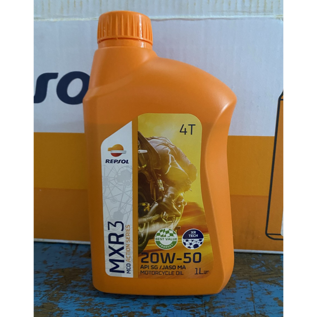 Jual Oli Motor Repsol MRX3 20w 50 1 Liter Oli Megapro Cb Jupiter mx ...