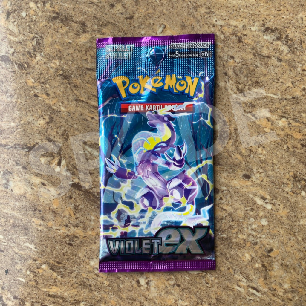 Jual Pokemon Violet ex Booster Pack Pokemon Indonesia TCG sv1v Promo ...
