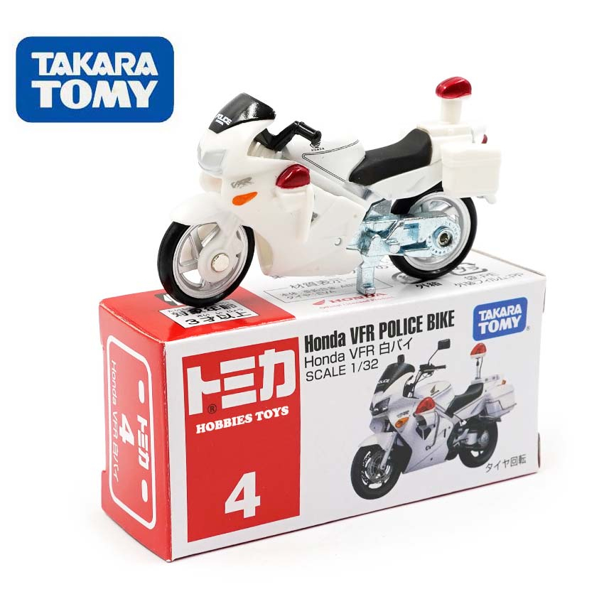 Jual Tomica Takara Tomy No. 4 Honda VFR Police Bike Segel ORI Murah | Shopee Indonesia