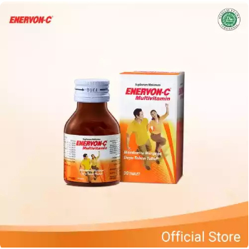 Jual Enervon C Botol Tablet 30's Vitamin C | Shopee Indonesia