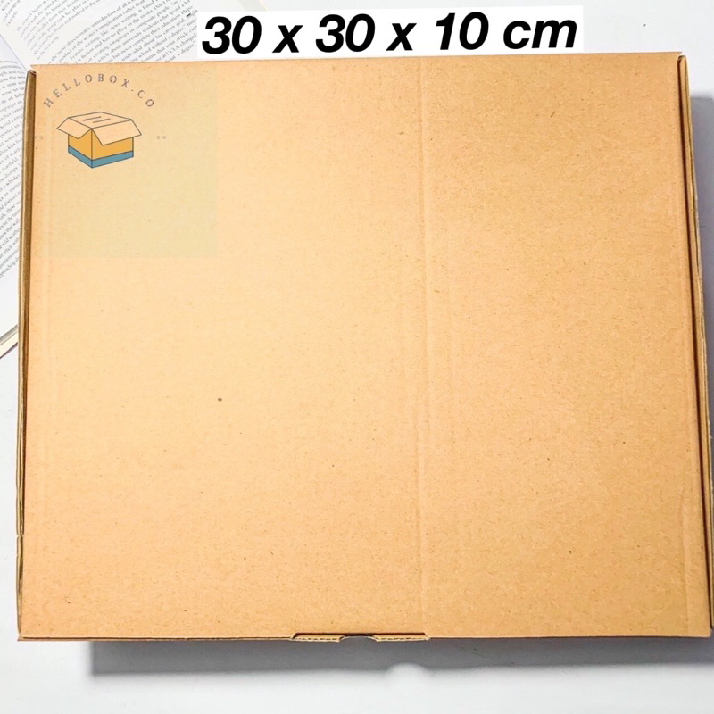 Jual Kardus Dus uk 30x30x10 cm Die Cut Box Kotak Packing Aksesoris Baju ...