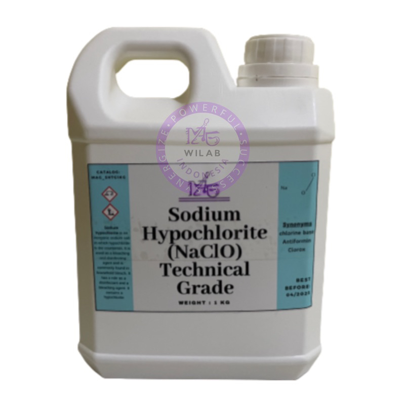 Jual Sodium Hypochlorite / NaClO Technical Grade 1 Kg | Shopee Indonesia
