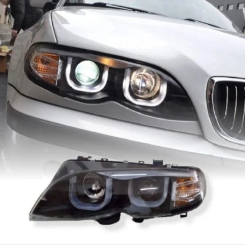Jual lampu headlamp mobil BMW E46 2002 2003 2004 2005 | Shopee Indonesia