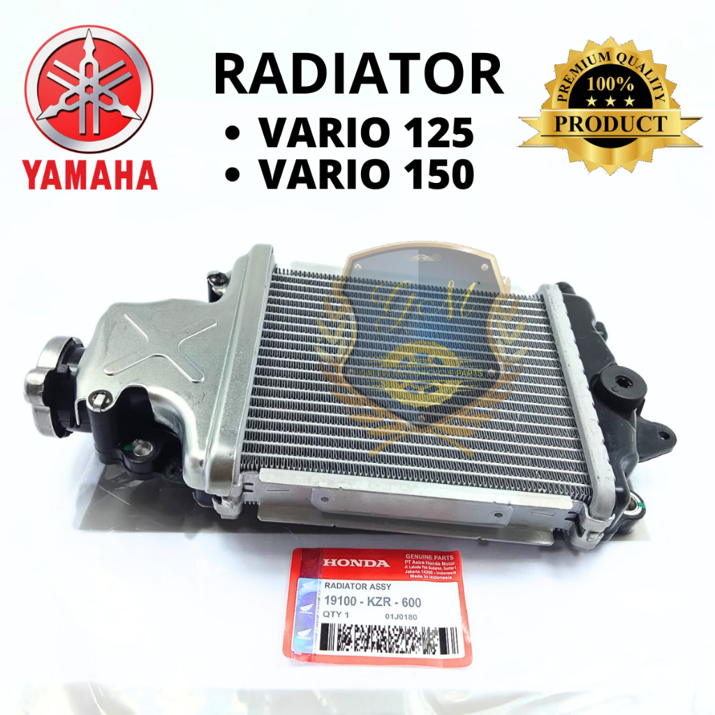 Jual ORIGINAL RADIATOR COOLANT ASSY MOTOR HONDA KZR VARIO 125 TECHNO ...