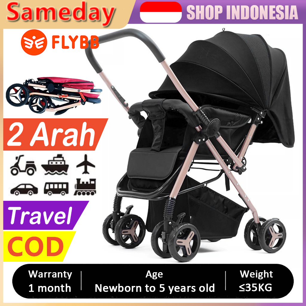 Jual FLYBB Stroller Baby Lipat Travelling For Newborn / Dorongan Bayi ...