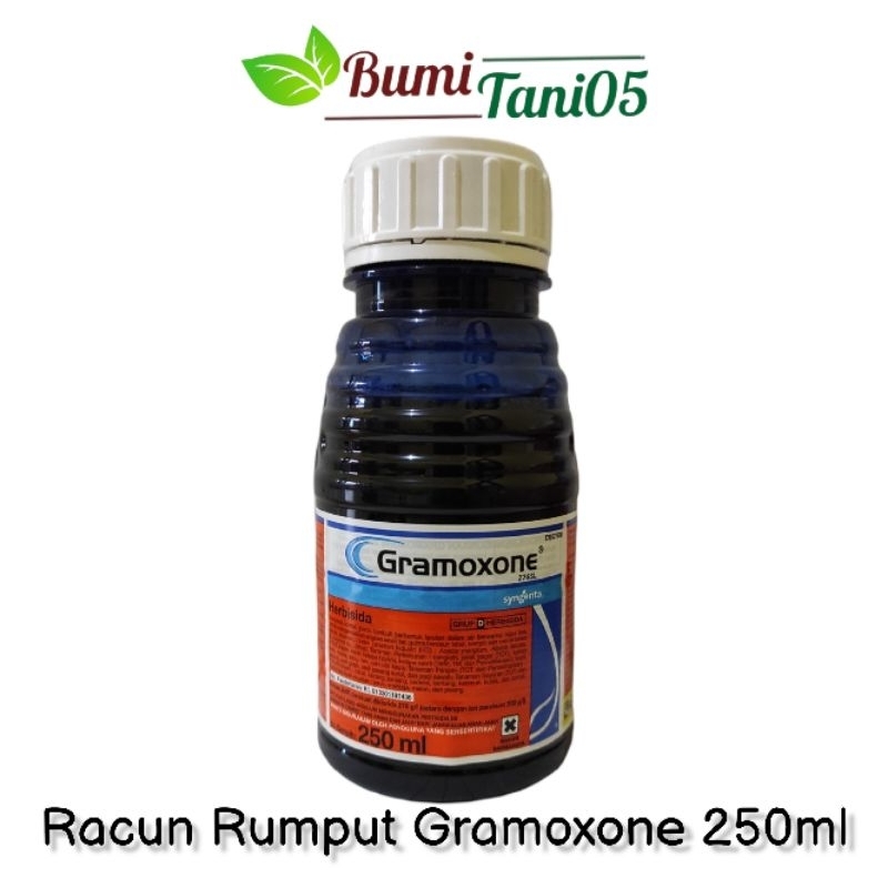 Jual Herbisida Gramoxone 276SL Racun Rumput 250ml Paraquat Diklorida ...